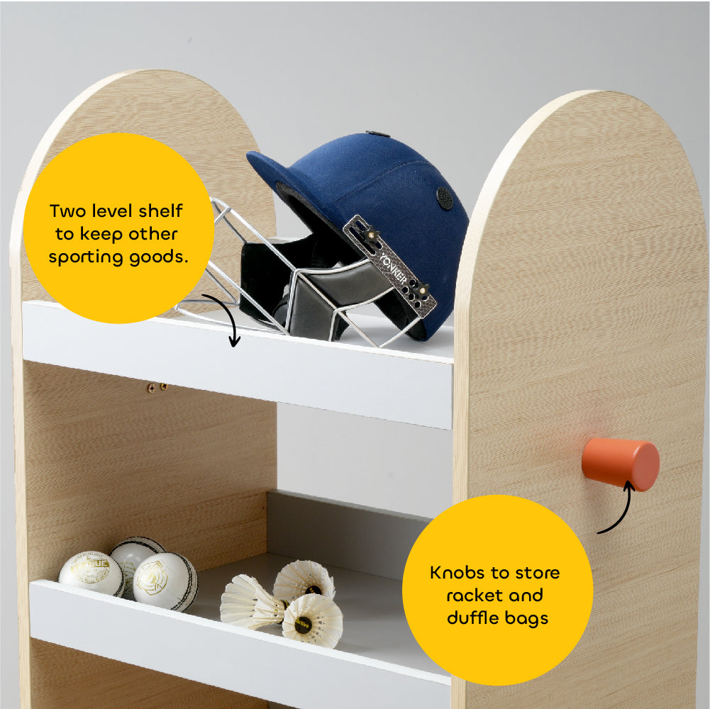 Shop Olympia Storage | Sports Shelves with Hooks – Smartsters